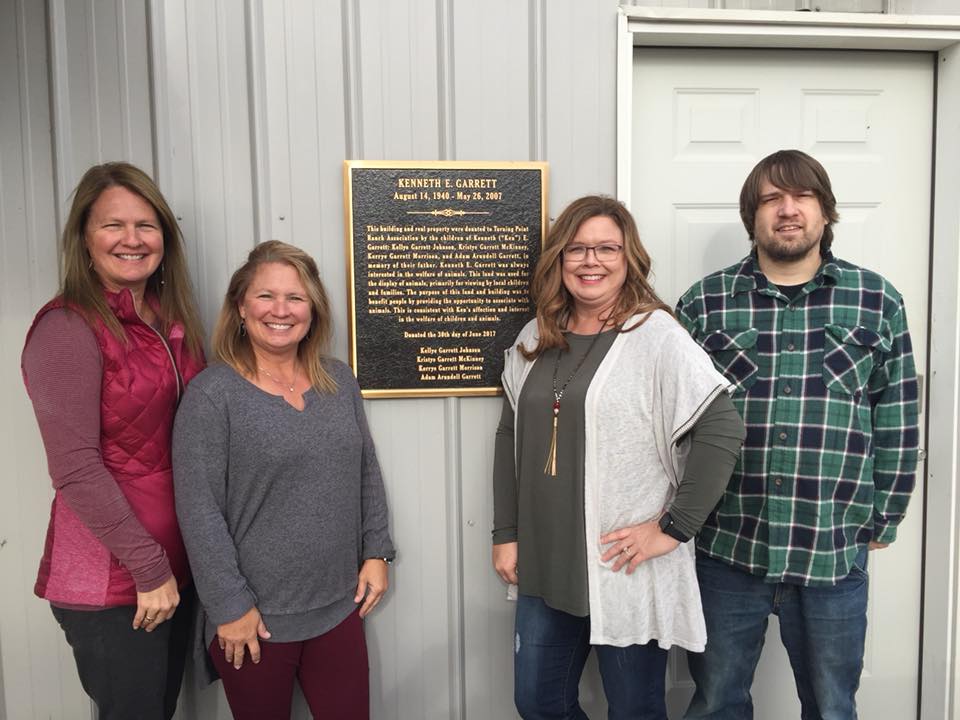 Garrett Family Welcomed to the Barn